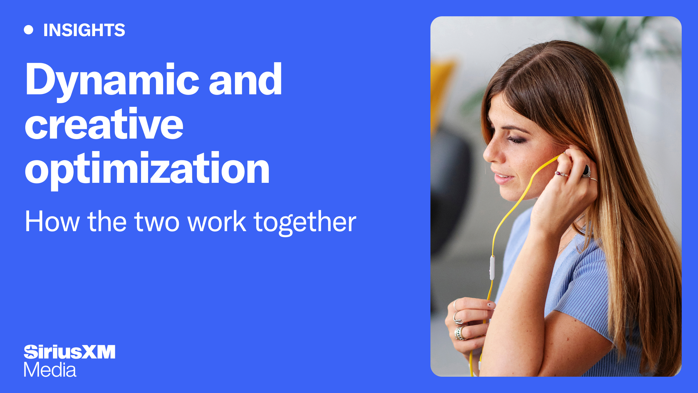 Dynamic and Creative Optimization: How the Two Work Together
