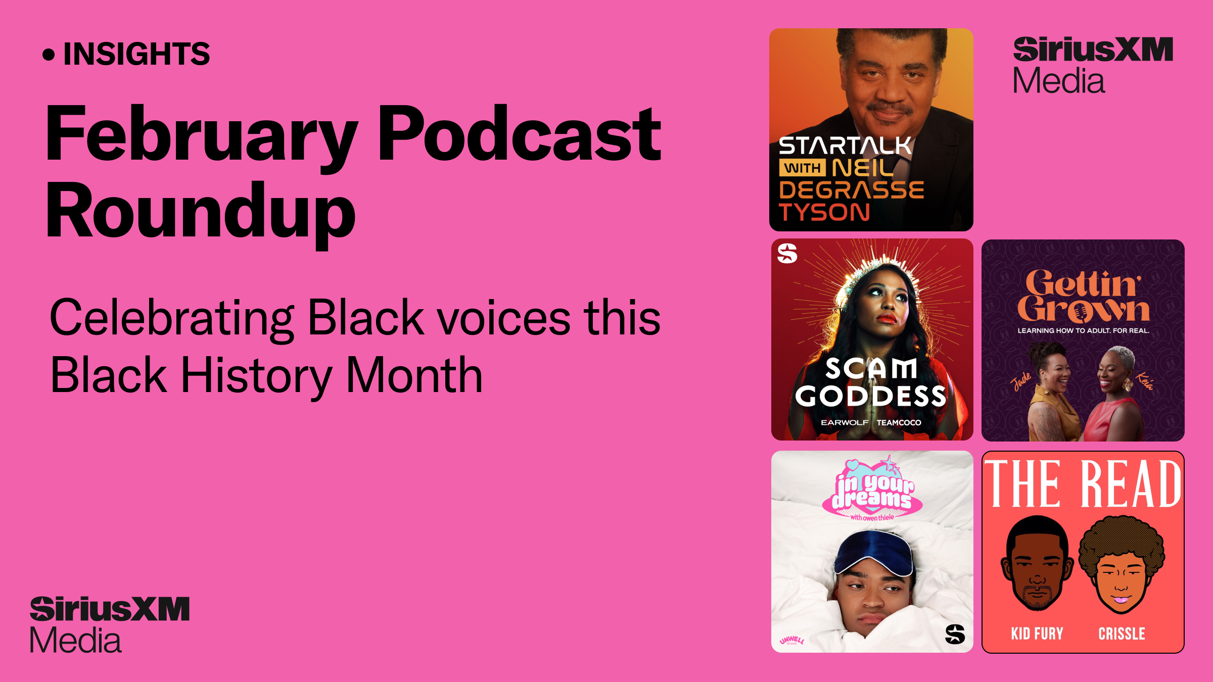 February Podcast Roundup: Celebrating Black Voices this Black History Month