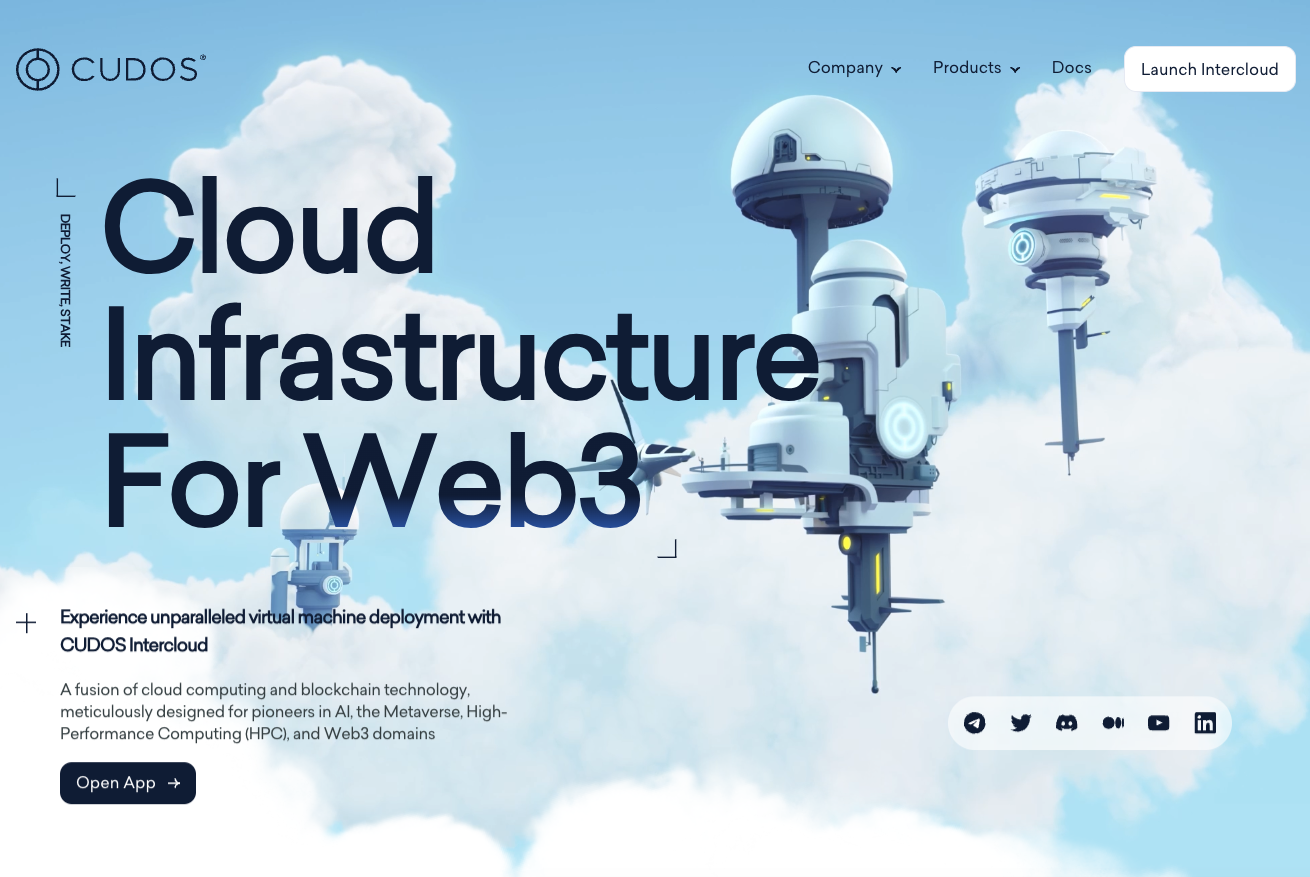 CUDOS | Cloud Infrastructure for Web3