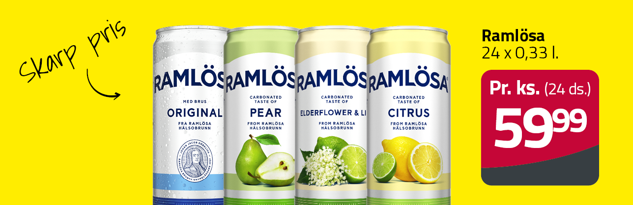 Kildevand m/brus finder du her til lave priser