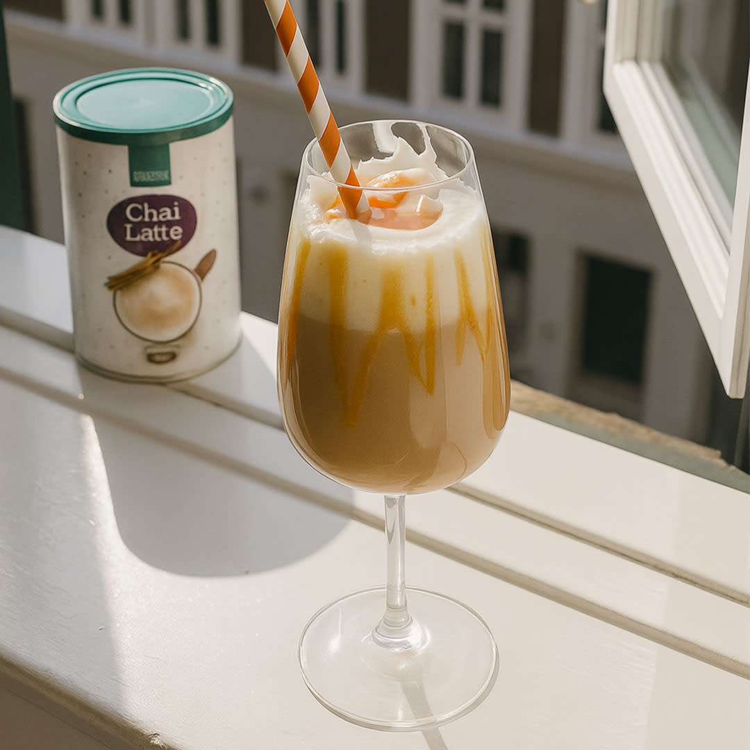 Karamel Chai Latte