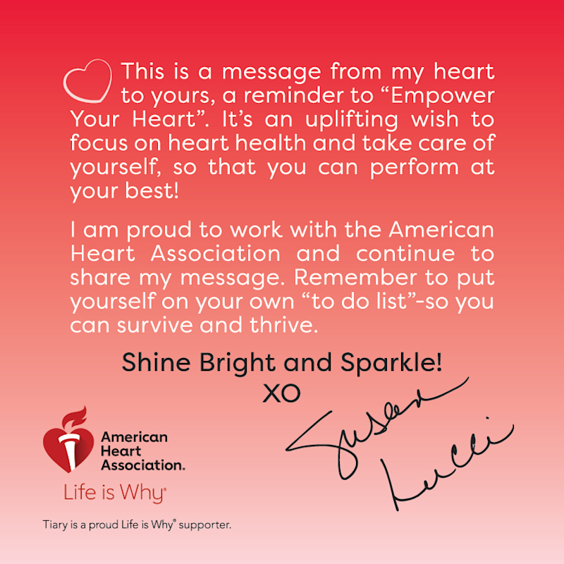 American Heart Association Pendant - Tiary for Good | Tiary | Tiary