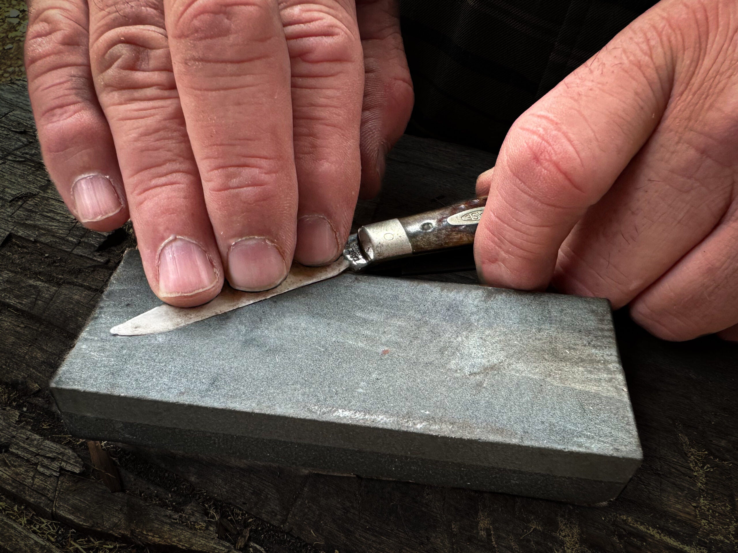 How to sharpen a pocket knife store
