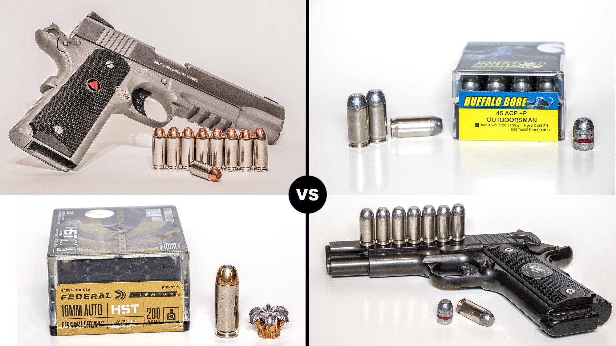 10mm vs 45 ACP | Field & Stream