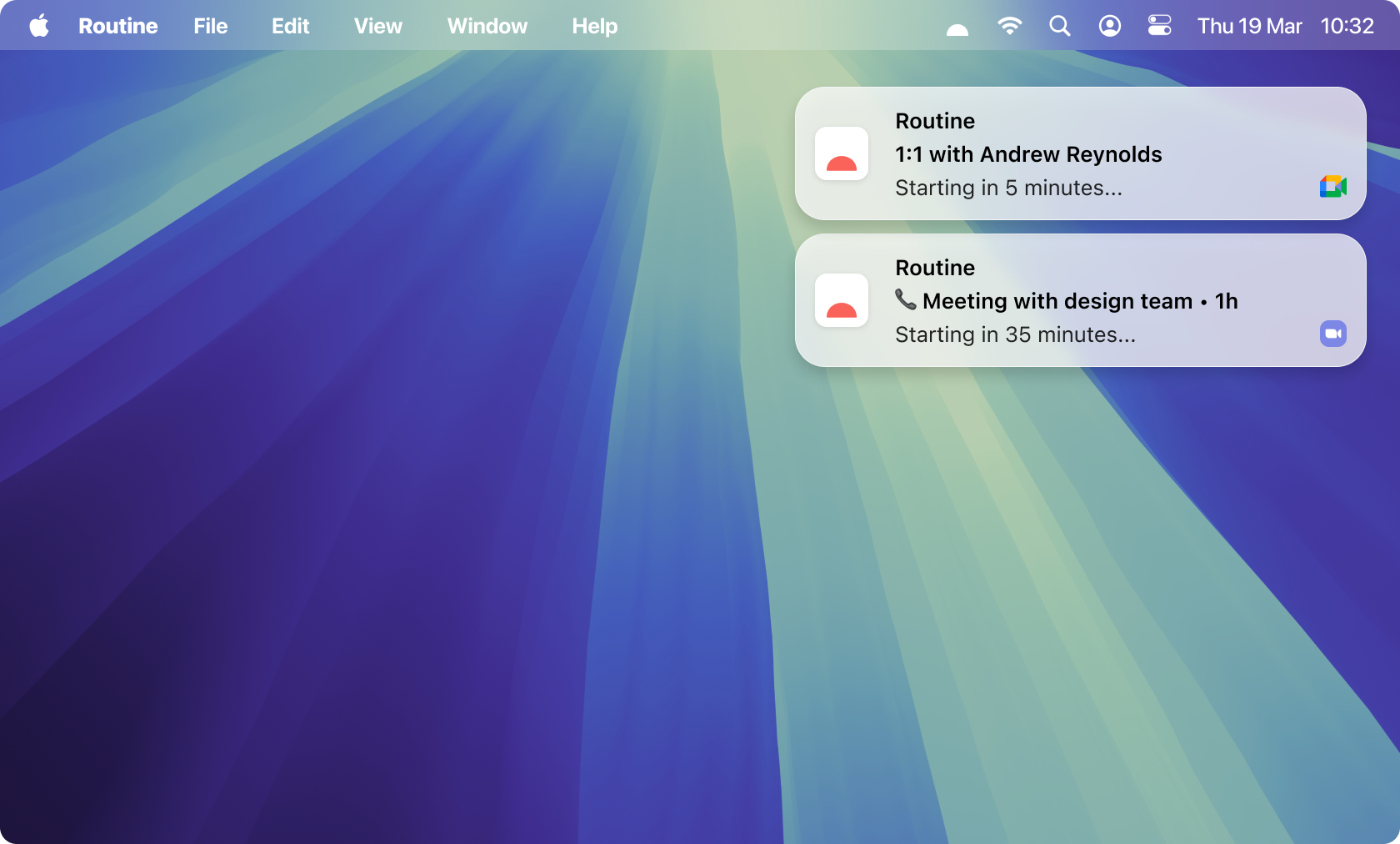 One App for Tasks, Calendar & Notes, Powered by AI · Routine