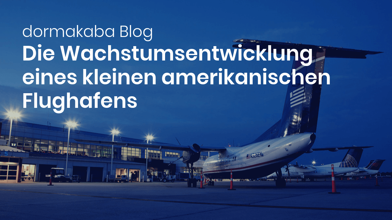 The growth development of a small American airport.