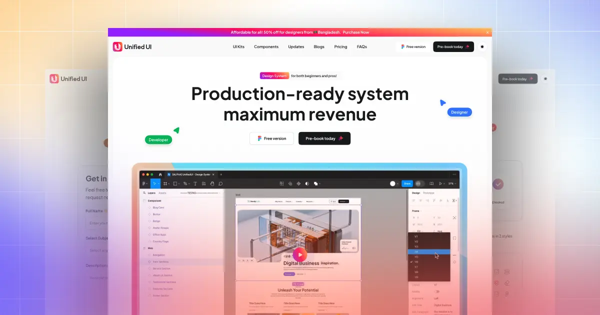 Meet the all new UnifiedUI Website! 😎 - UnifiedUI