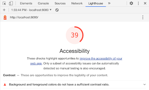 Google Lighthouse Review | Automated Accessibility Testing Tools
