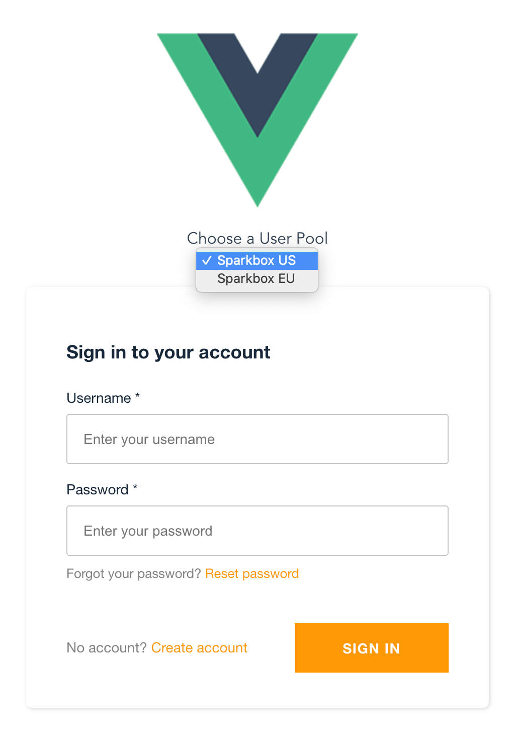 Configuring Multiple AWS Congnito User Pools in Vue.js