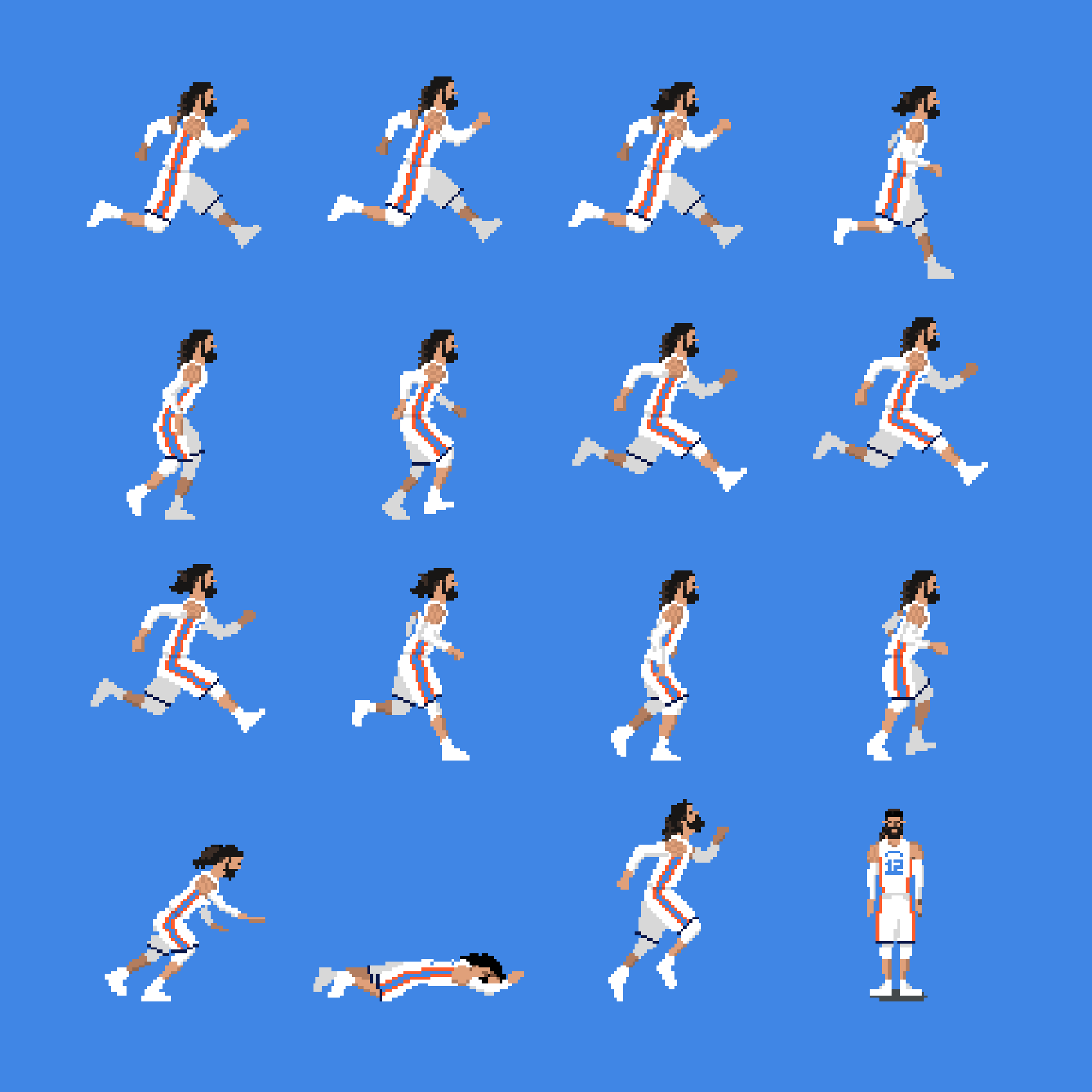 Creating Thunder Run Game Animations and Artwork in Aseprite