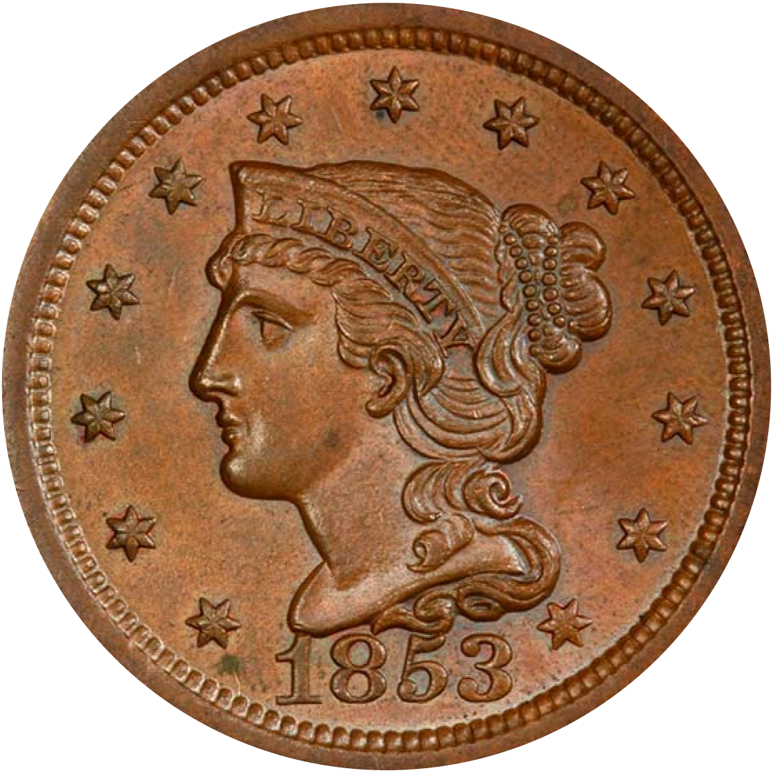Example of color brown designation