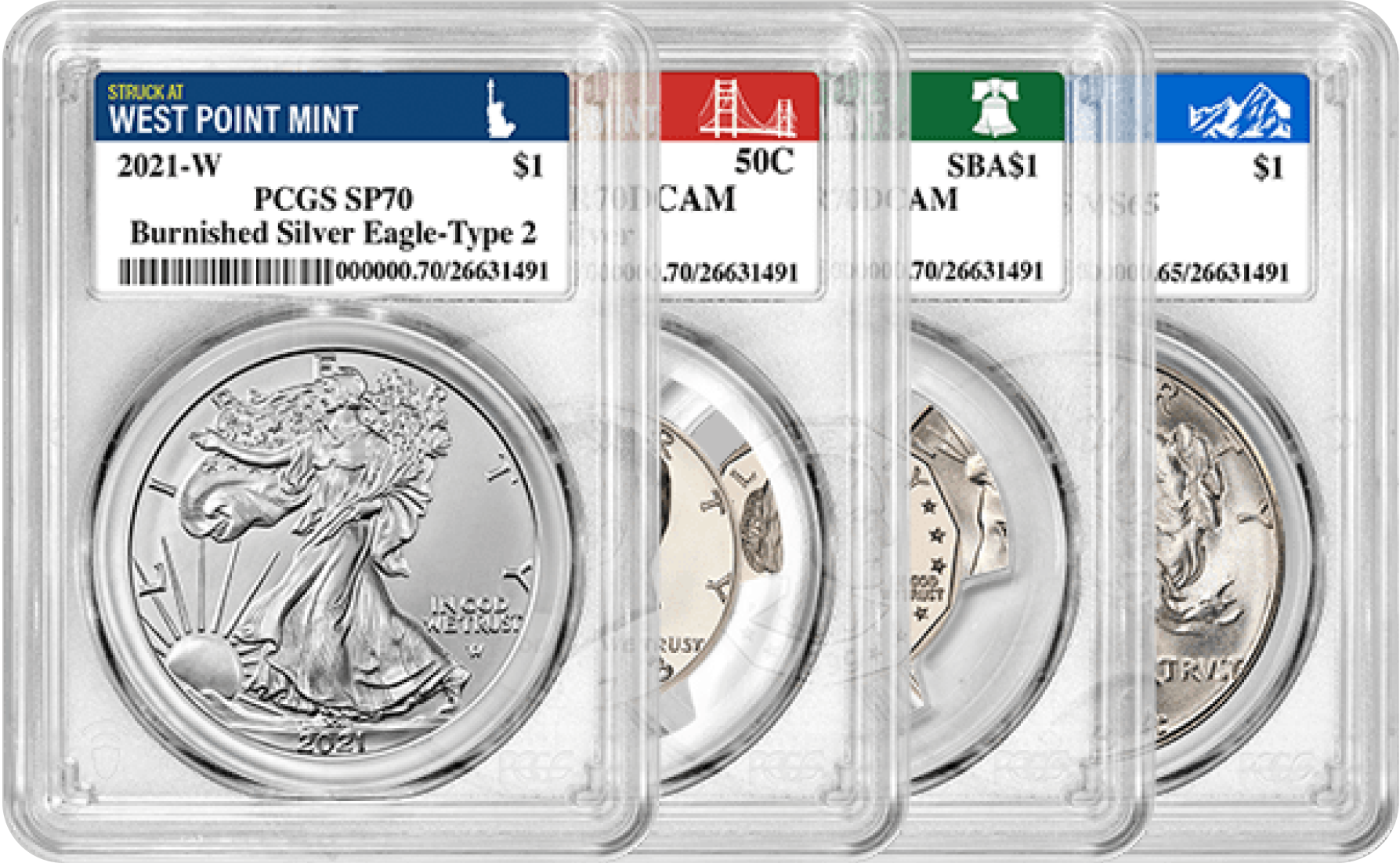 PCGS “Struck At” Label Series