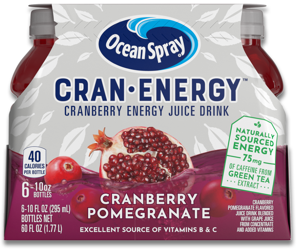 Cran•Energy™ Cranberry Pomegranate Energy Juice Drink