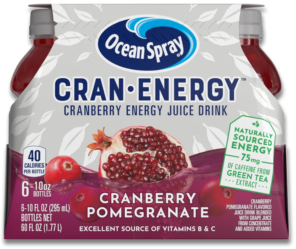 Cran•Energy™ Cranberry Pomegranate Energy Juice Drink