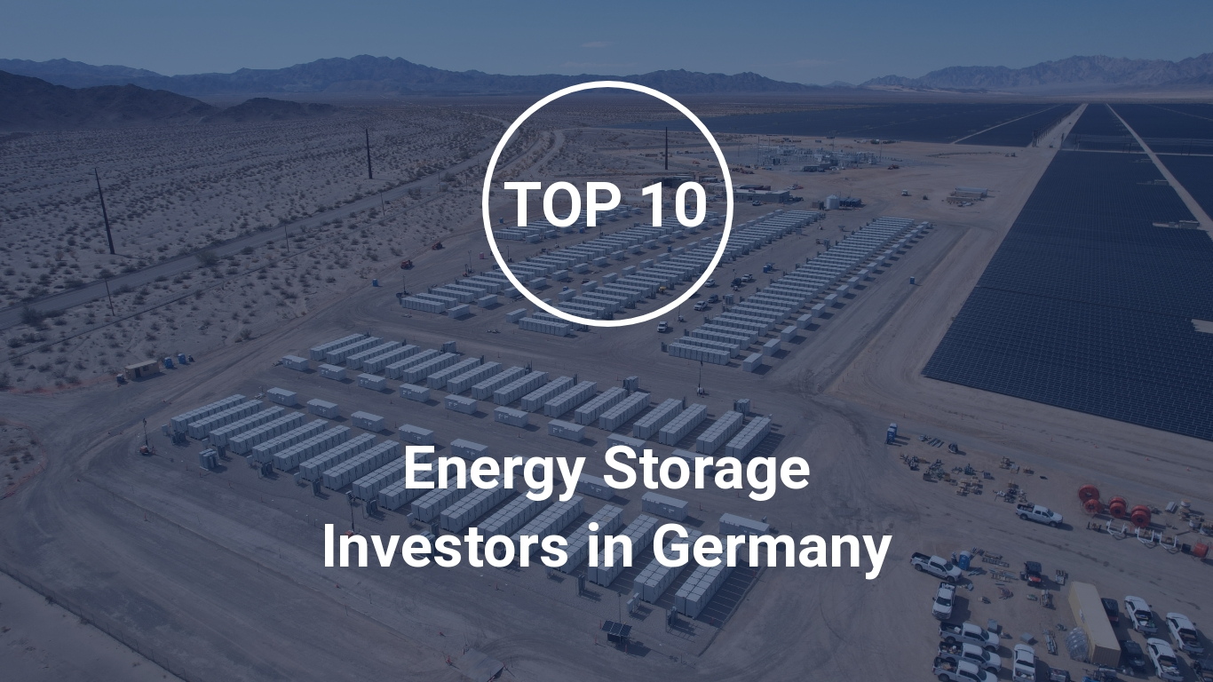 Top 10 Energy Storage Investors in Germany | PF Nexus