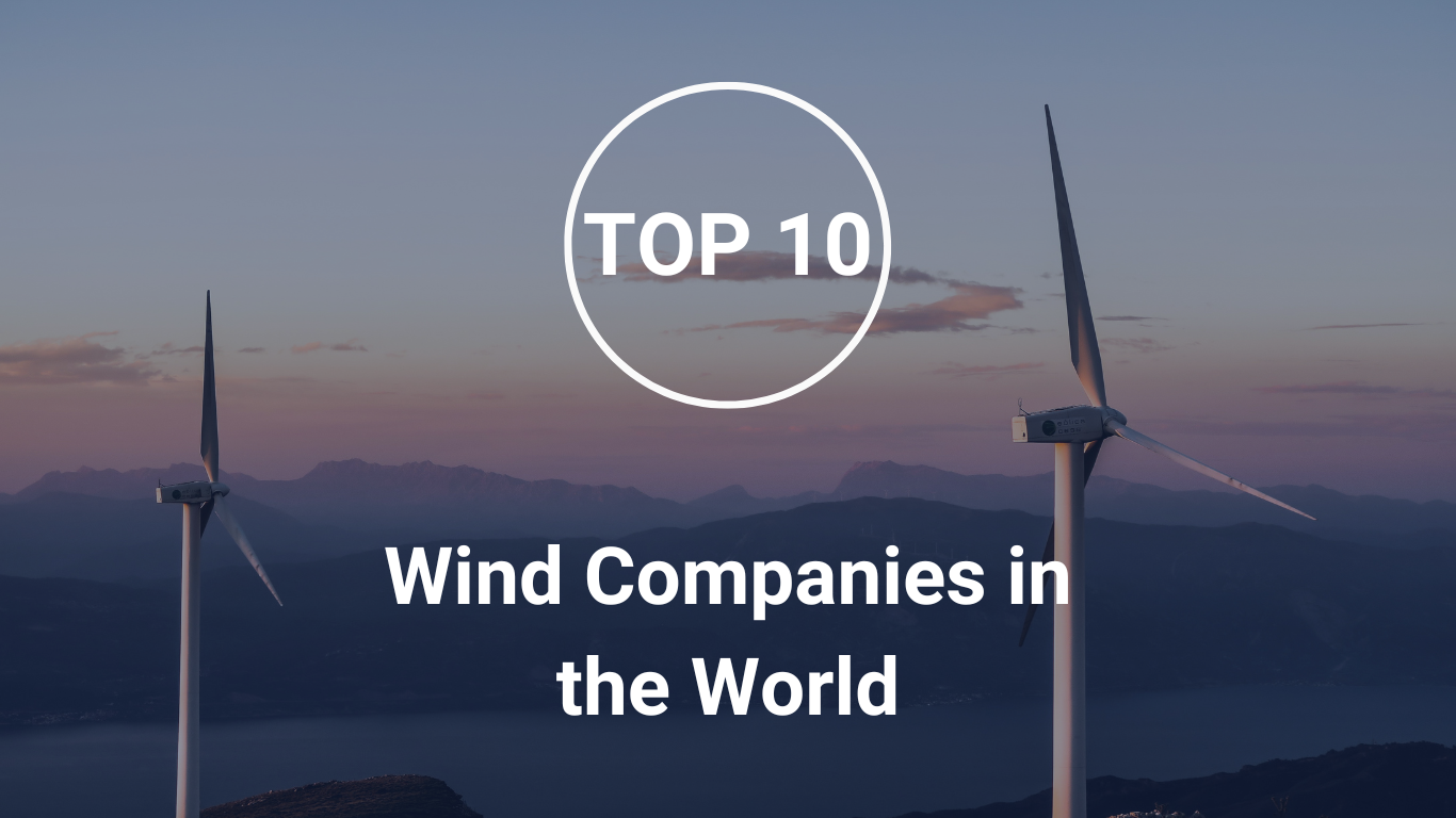 Top 10 Wind Companies in the World | PF Nexus
