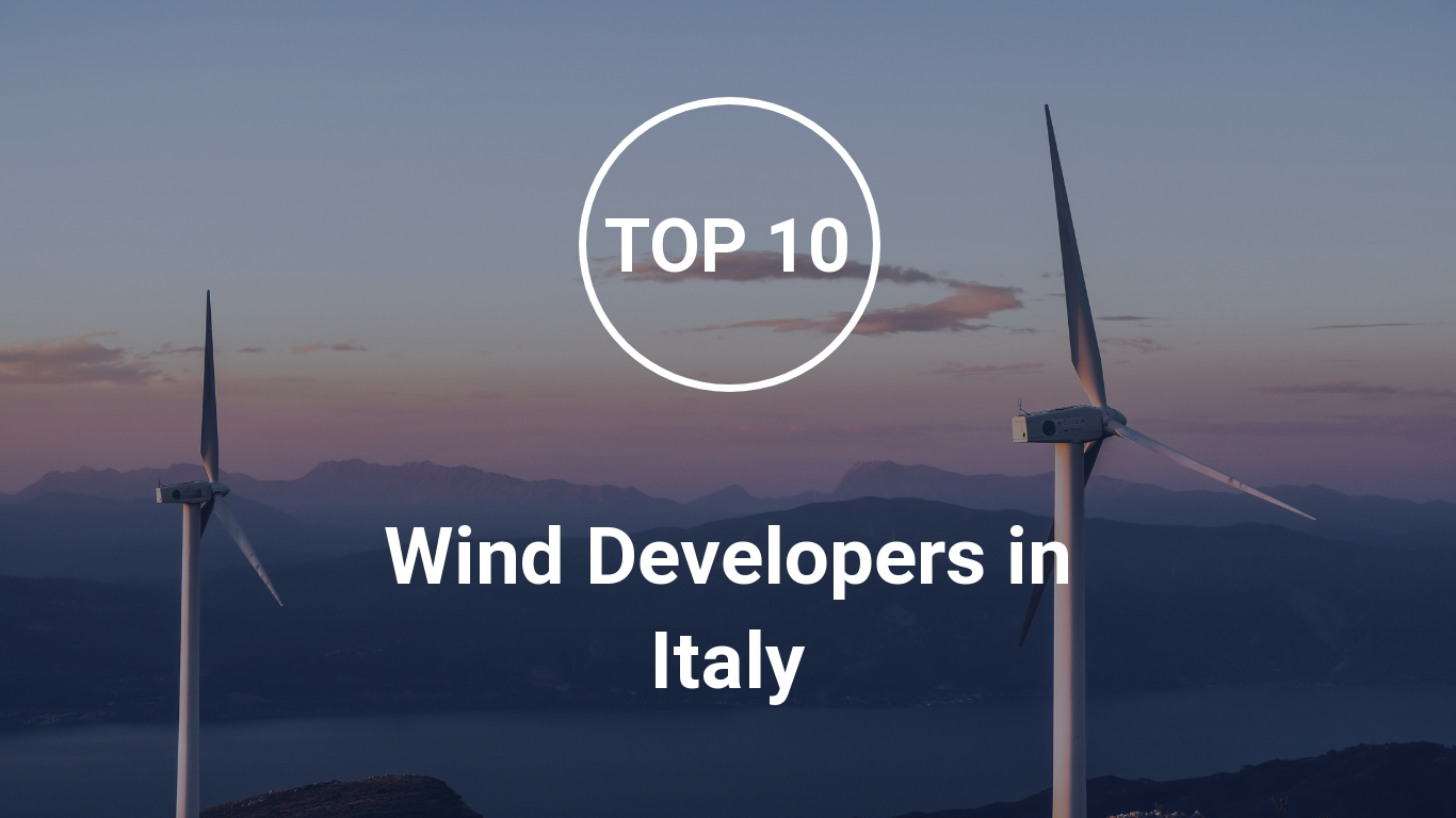 Top 10 Wind Developers in Italy | PF Nexus