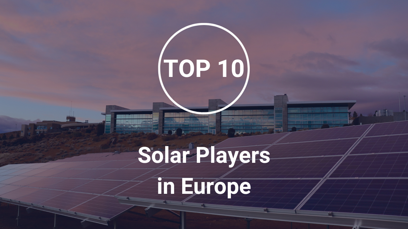 Top 10 Solar Players in Europe | PF Nexus