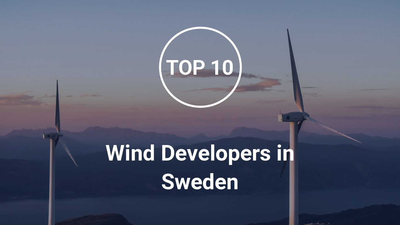 Top 10 Wind Developers in Sweden | PF Nexus
