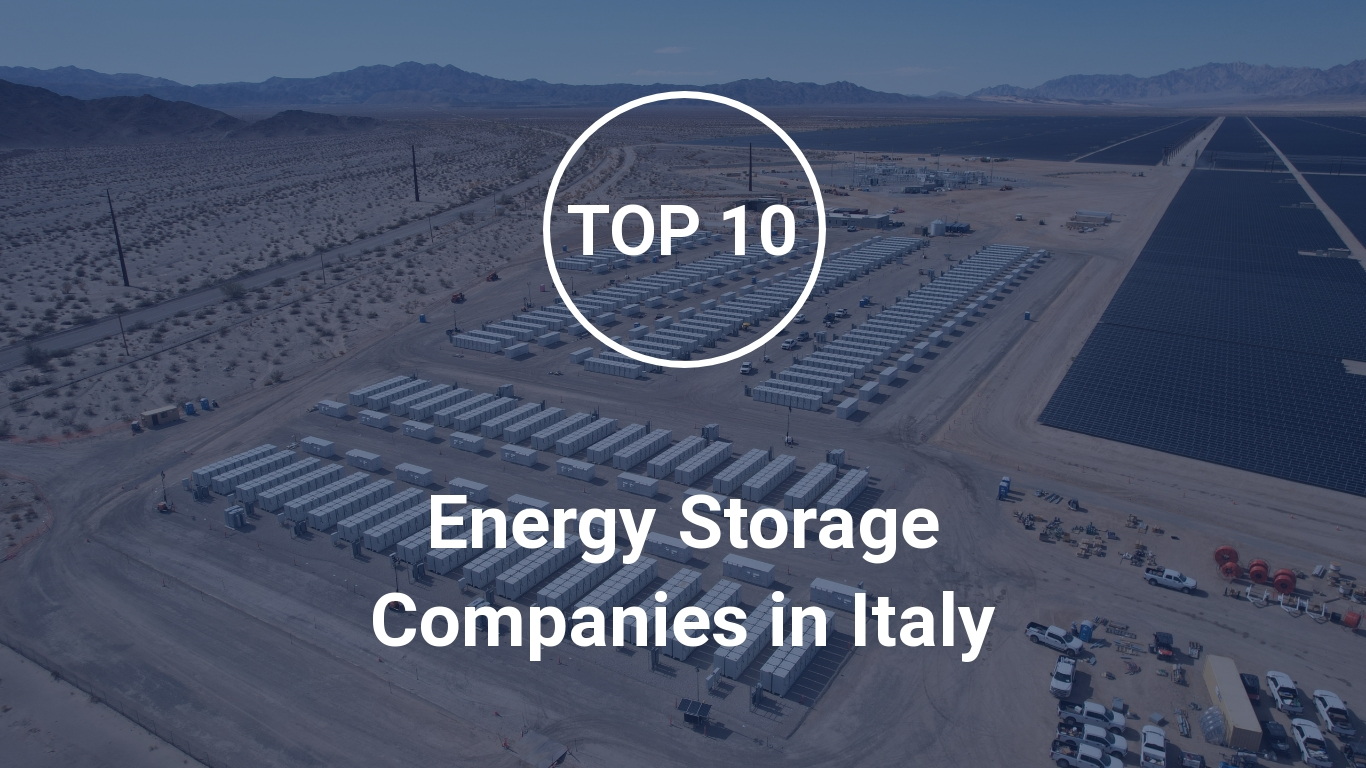 Top 10 Energy Storage Companies in Italy | PF Nexus