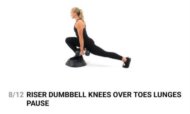 “Knees Over Toes Lunge" Coaching Guide for F45 | ATG Exercise