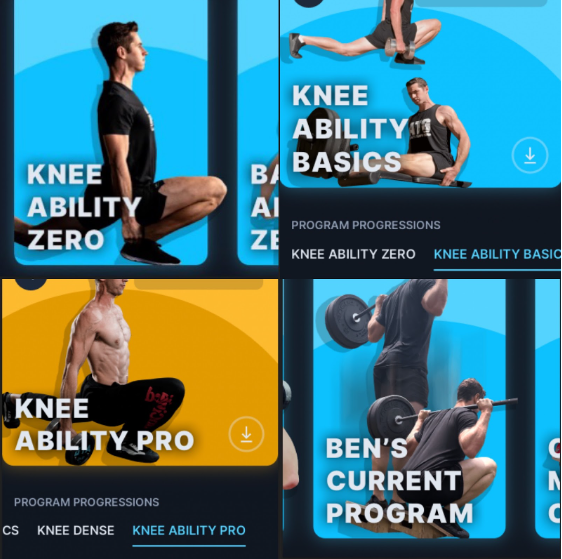 Knee Ability Zero, Basics & Pro | ATG Exercise