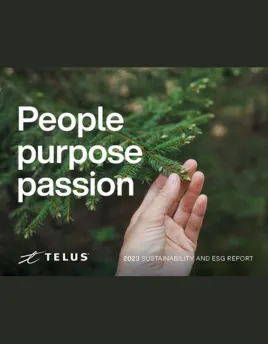 Sustainability reporting | TELUS Sustainability