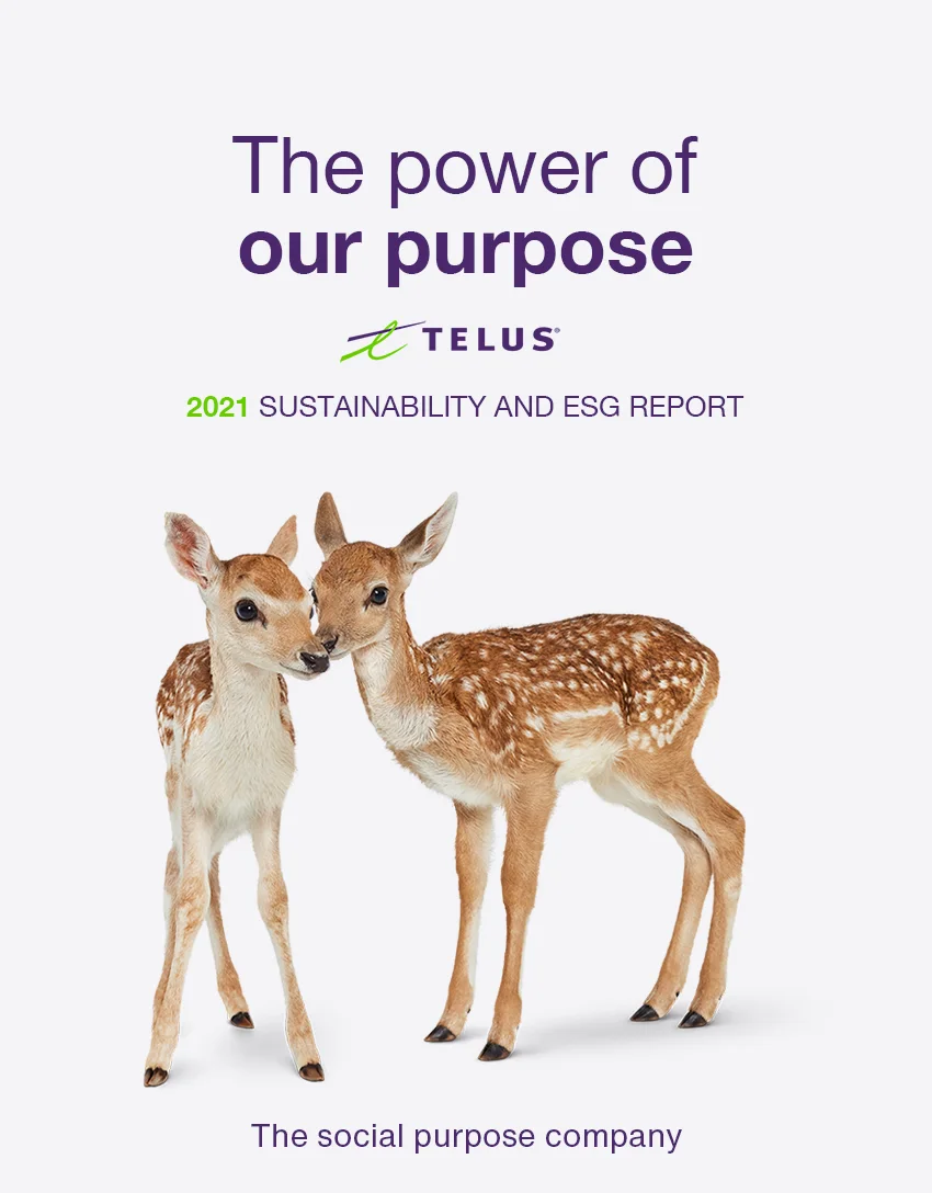 TELUS 2021 annual report | TELUS