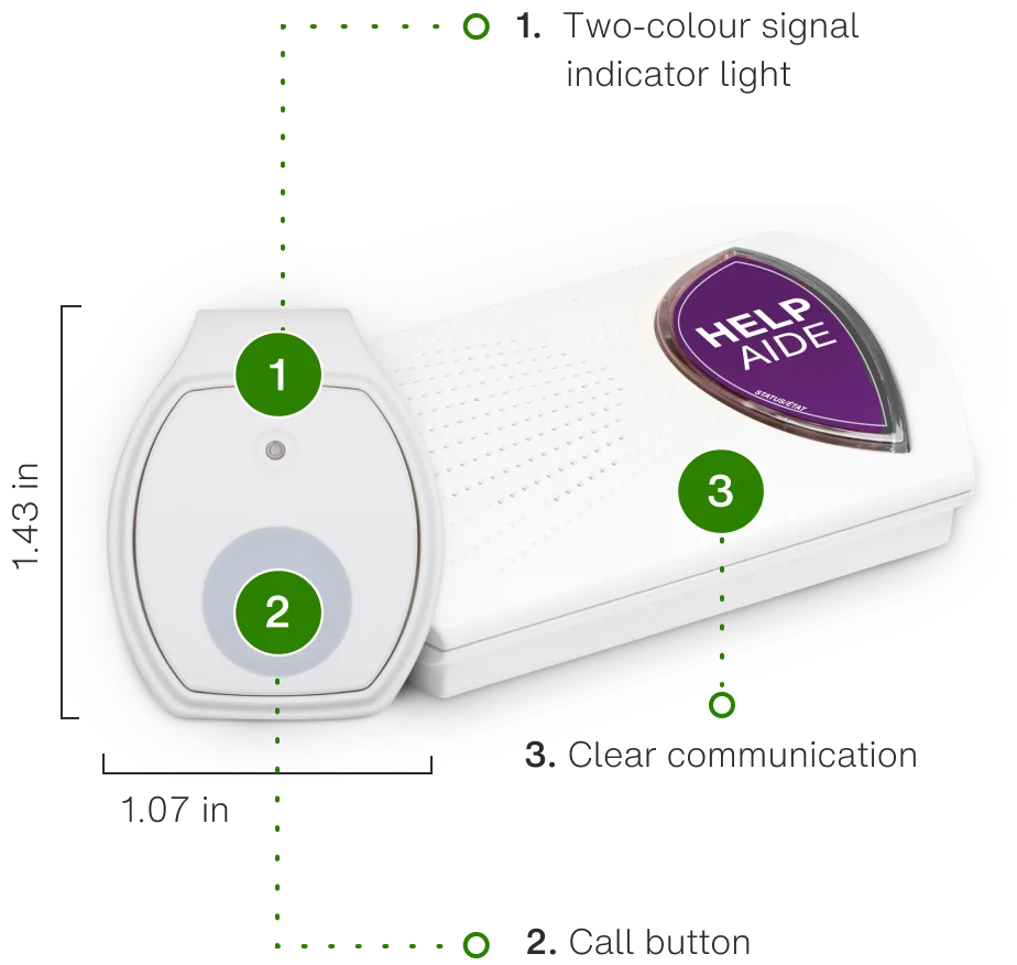 24/7 help for seniors at the push of a button.