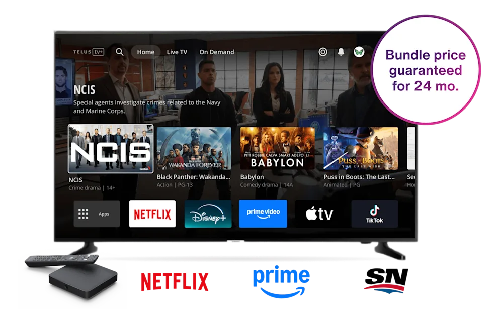 Get Optik TV for only $55 per month | TELUS