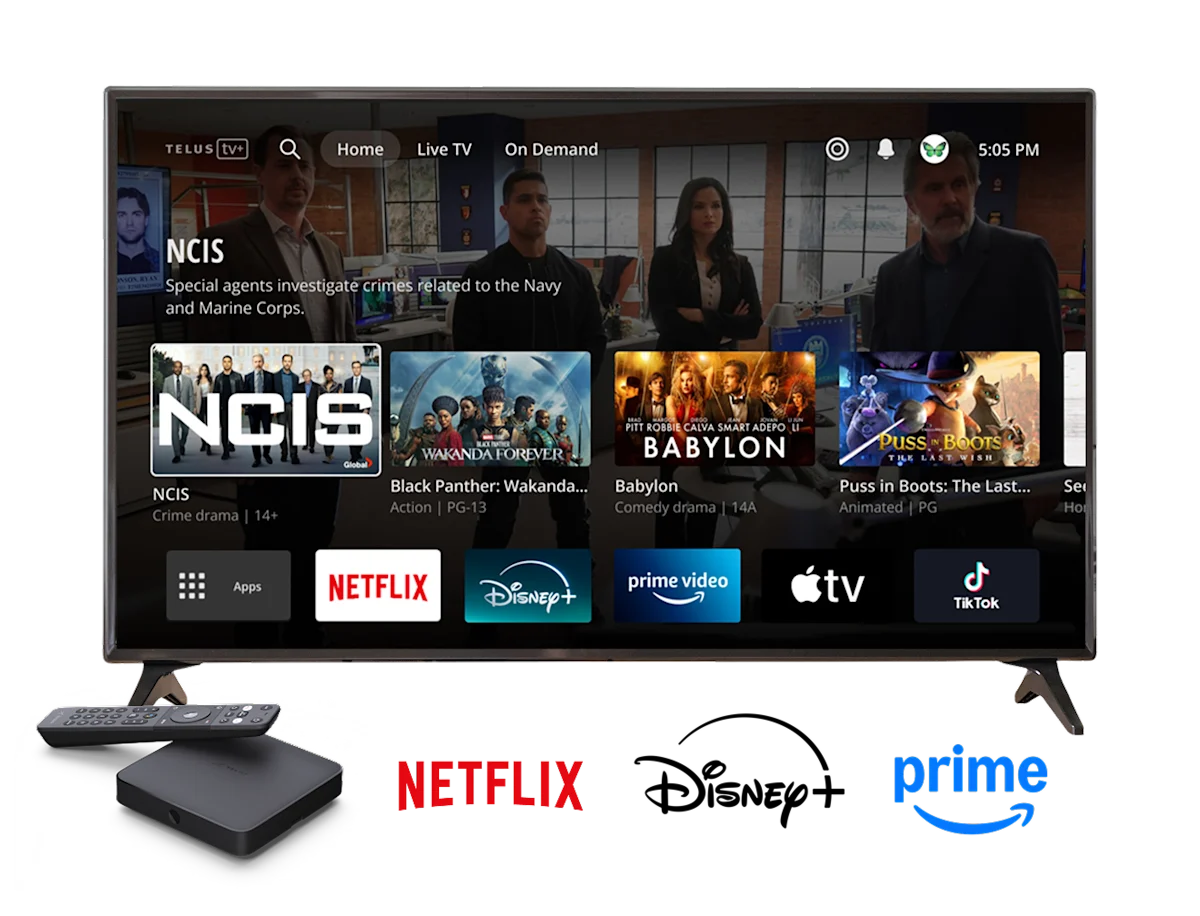 Enjoy streaming and live TV with Optik TV | TELUS