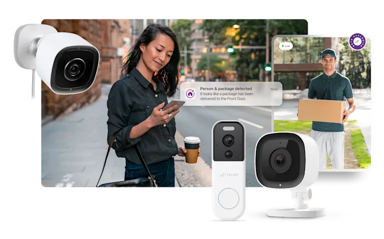 Monitor your home with HomeView | TELUS