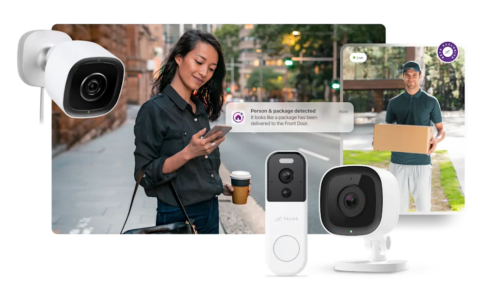 Monitor your home with HomeView | TELUS
