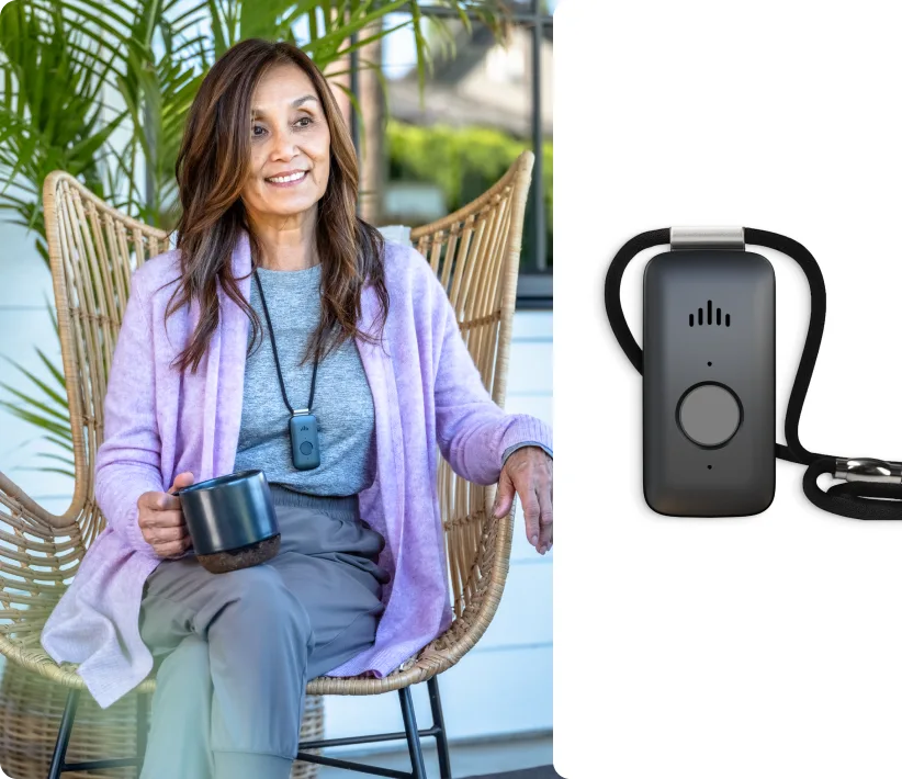 Senior caregiver app for more peace of mind.