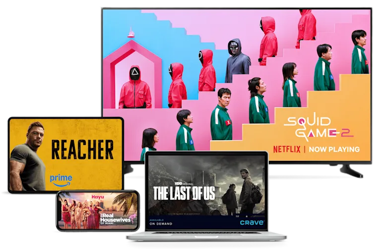 Optik TV Apps - Netflix, Prime Video, & More | TELUS