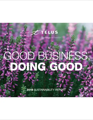 Sustainability reporting | TELUS Sustainability