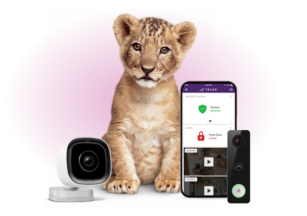 Home Security & Smart Home Monitoring Devices | TELUS