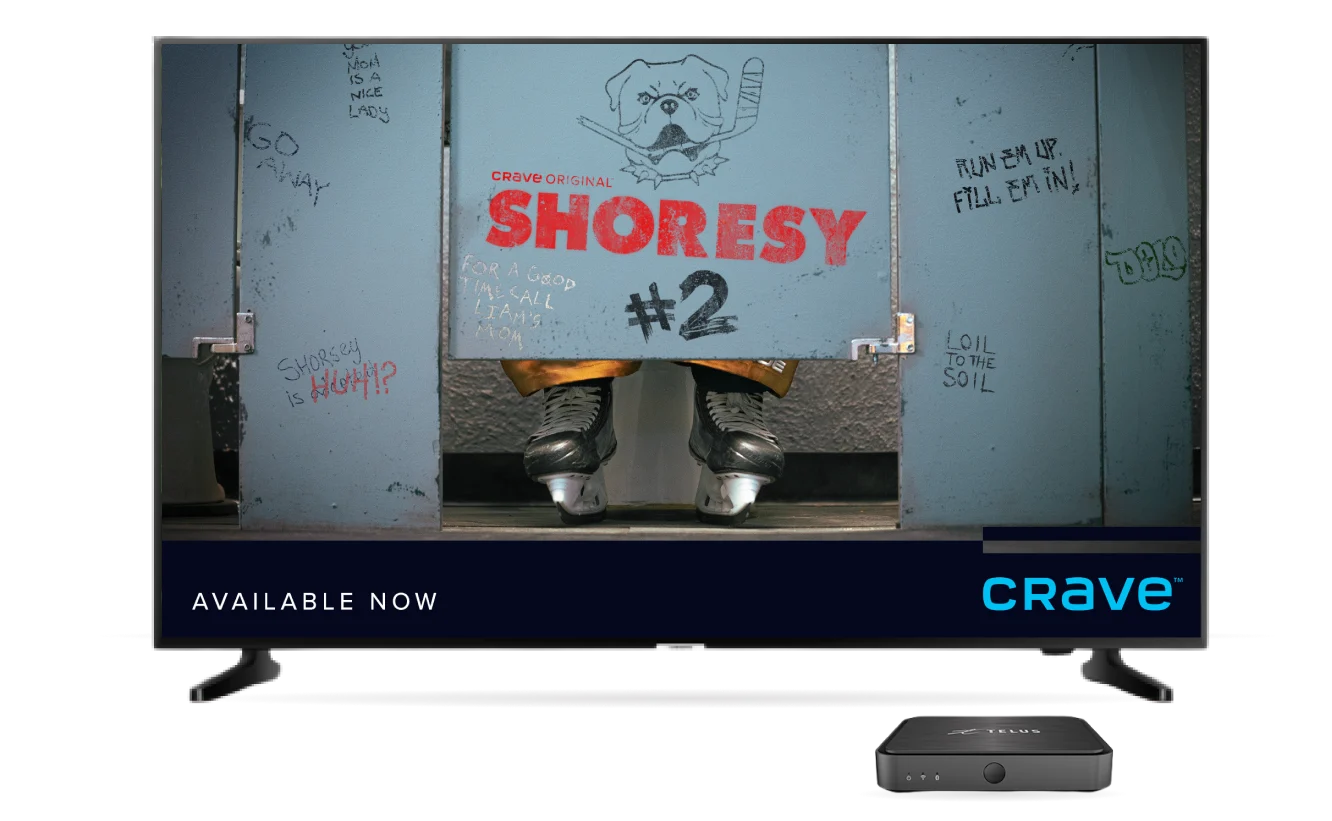 Get Crave with your Optik TV package | TELUS
