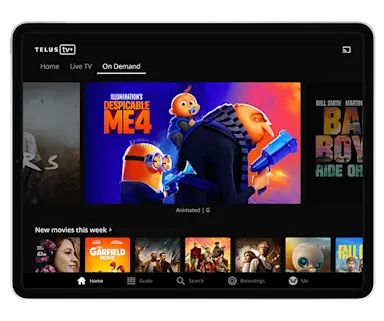 Watch TV on-the-go with the Optik TV App | TELUS