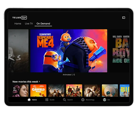 Watch TV on-the-go with the Optik TV App | TELUS