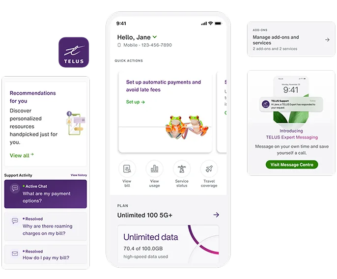 Download the My TELUS mobile app | TELUS