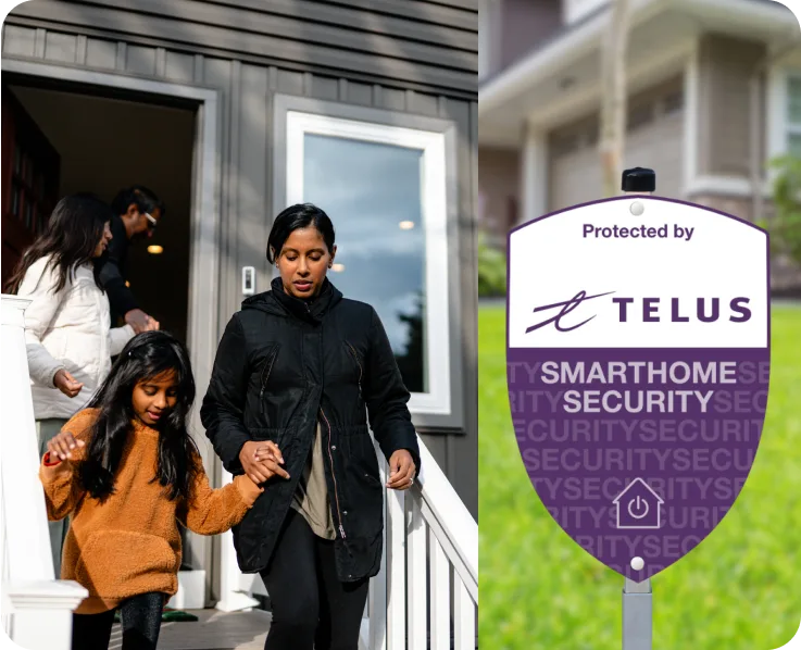 Professional home monitoring | TELUS SmartHome+ Security