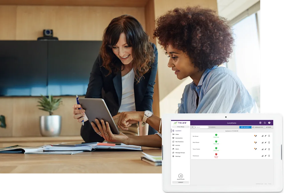 Business Security & Alarm Monitoring Systems | TELUS