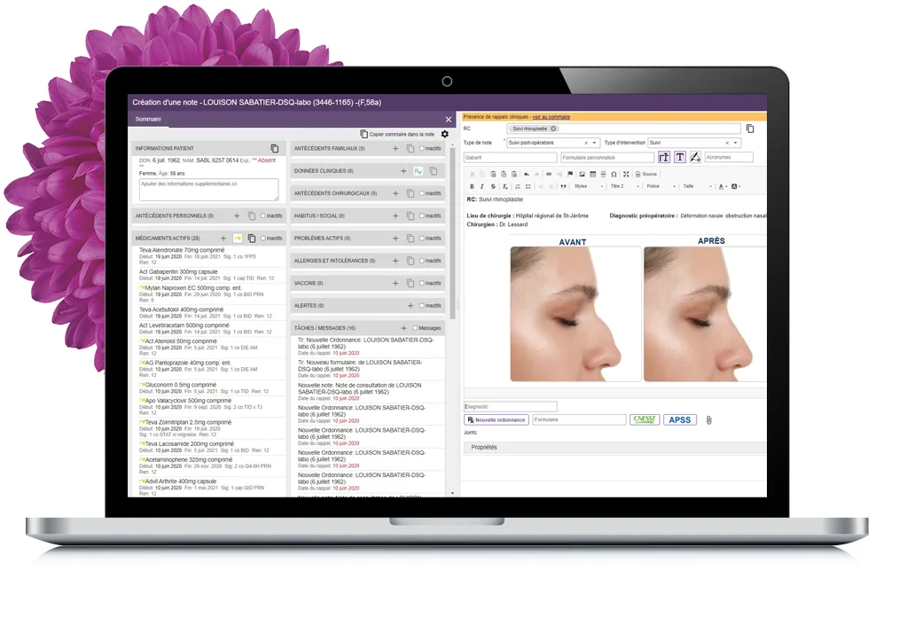 Medesync DME pour ORL | TELUS Santé