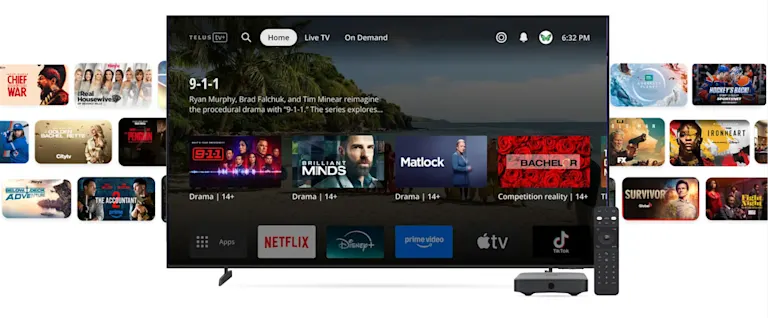 Explore Optik TV - Bundle, stream and save | TELUS