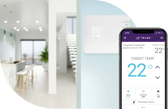Smart, Wireless Thermostats, Part Of Smart Home Security | TELUS