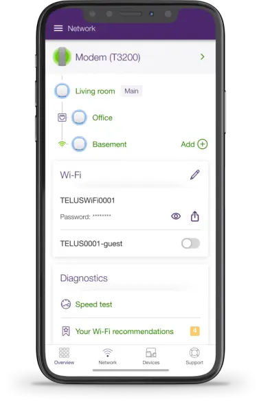 TELUS Connect (My Wi-Fi) | Home network management