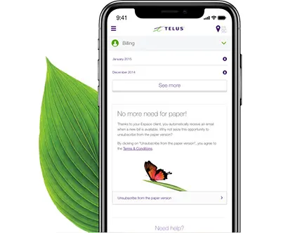 Online bill for your home services | TELUS