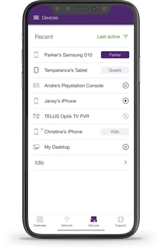 TELUS Connect (My Wi-Fi) | Home network management
