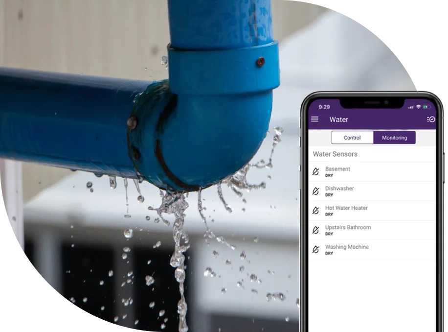 Flood Sensor As Part Of Smart Home Security | TELUS